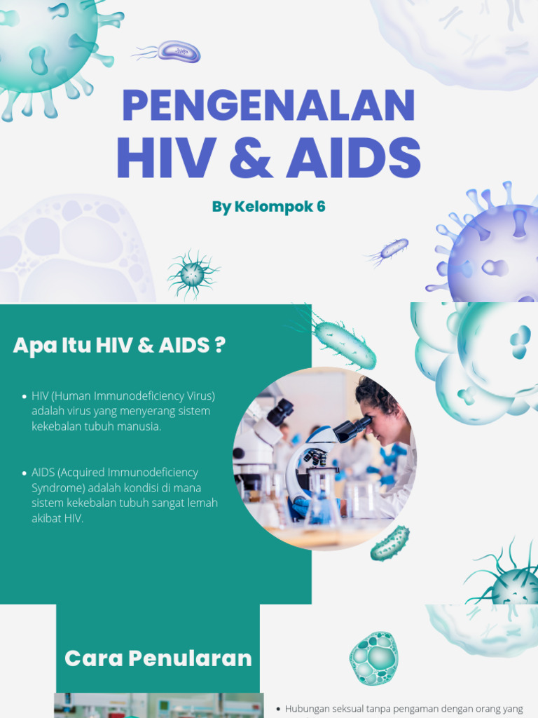 Panduan Lengkap HIV & AIDS: Gejala, Diagnosis, dan Pencegahan | PDF