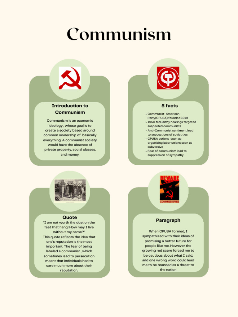 Understanding Communism and Its Impact | PDF
