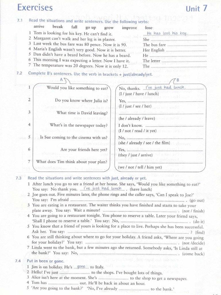 Exercises 7-12 Compressed | PDF