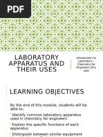 IGCSE Chemistry Laboratory Apparatus Guide | PDF | Chemistry | Laboratories