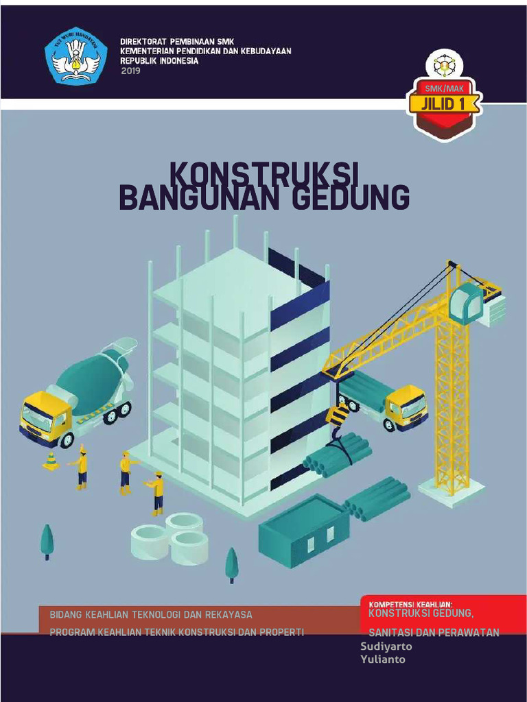 PDF Konstruksi Bangunan Gedung Compress | PDF