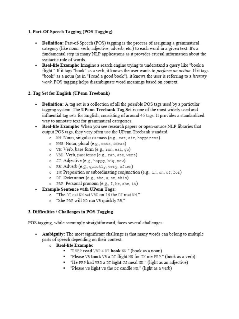 Unit-3.Word Level Analysis AIML | PDF | Part Of Speech | Linguistics