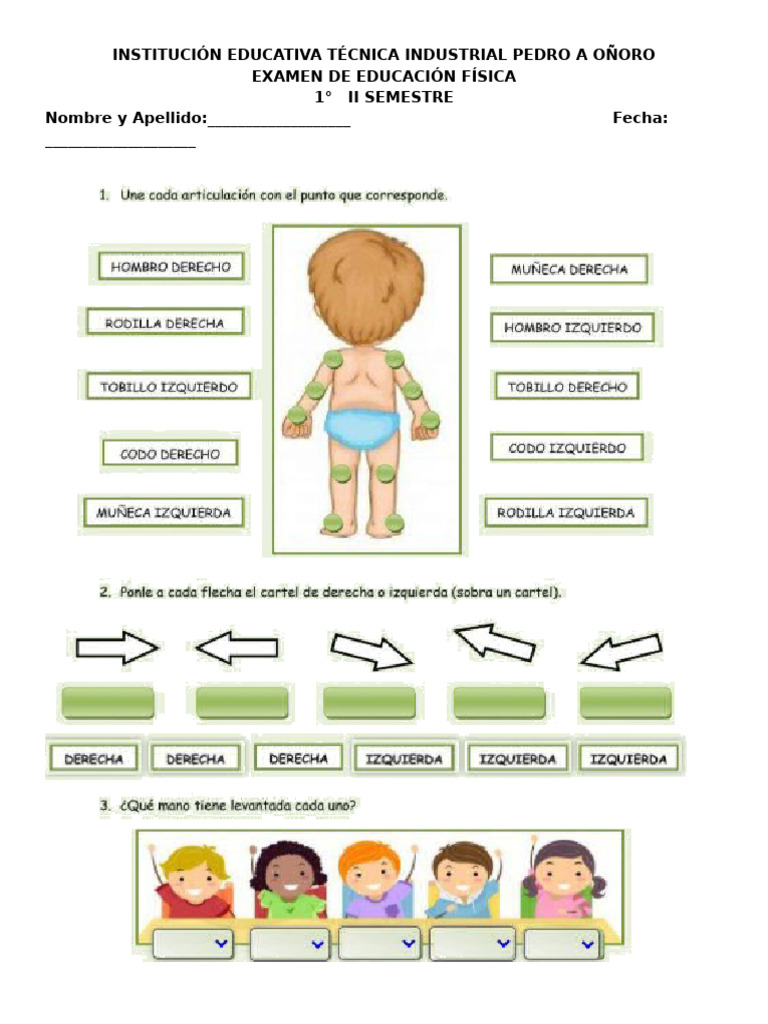 Examen de E.fisica | PDF