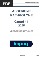 DBO IGO PAT GR 12 2025 - Afr | PDF