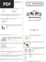 Simulado OBMEP Nível 1: Questões e Gabarito | PDF