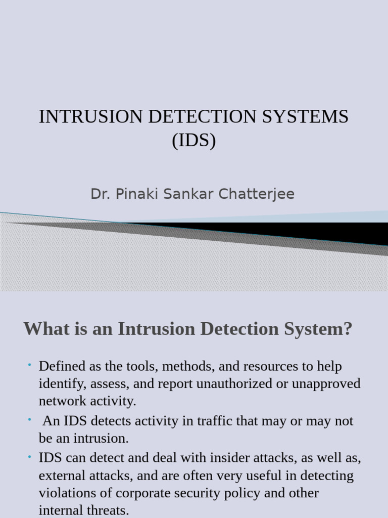 Understanding Intrusion Detection Systems | PDF | Computer Network ...