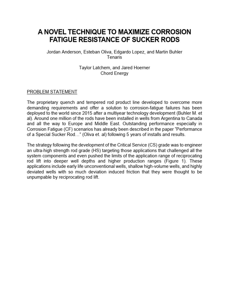 2023042 - A Novel Technique to Maximize Corrosion Fatigue Resistance of ...