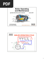 SOP For Operation of Boiler | PDF | Boiler | Valve