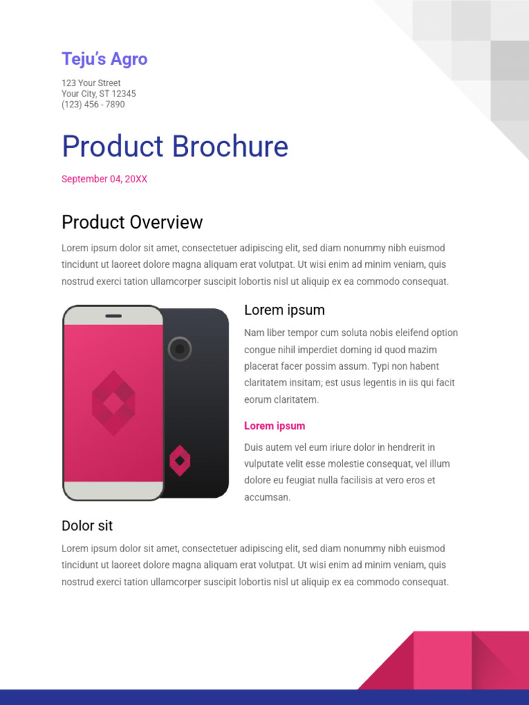 Brochure Template | PDF