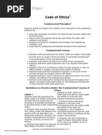 Code of Ethics - National Society of Professional Engineers | PDF ...