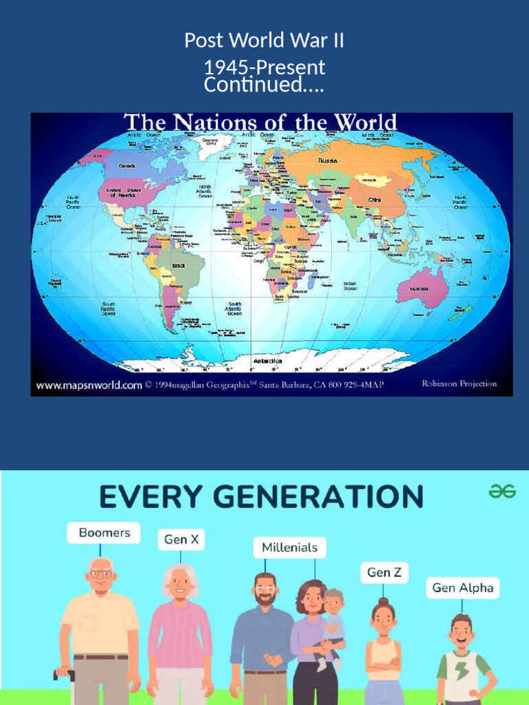 Post World War II American History Honors Slides | PDF | Cuban Missile ...