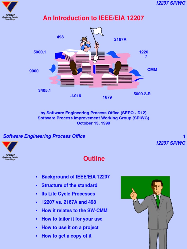 IEEE 12207 - SW Process Improvement Working Group2 | PDF | Product ...