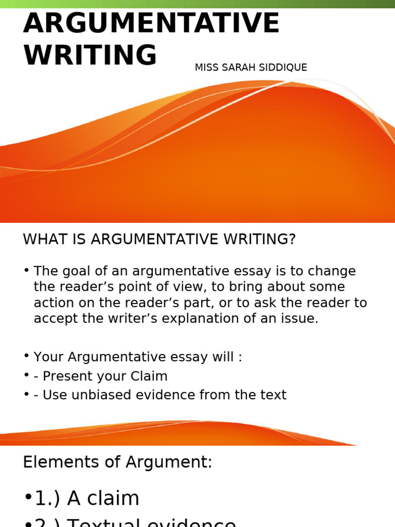 Argumentative Essay - English | PDF | Logos | Persuasion