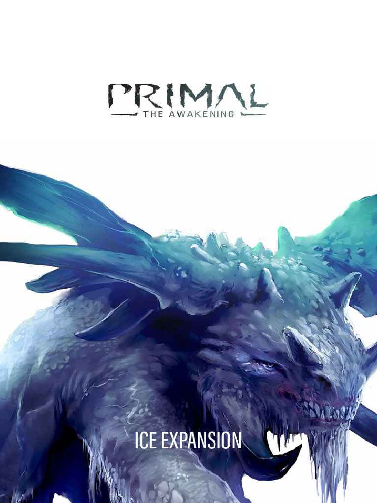 Primal The Awakening - Rulebook Ice Expansion | PDF | Earth Sciences