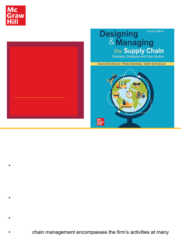 Introduction to Supply Chain Management | PDF | Supply Chain | Supply ...