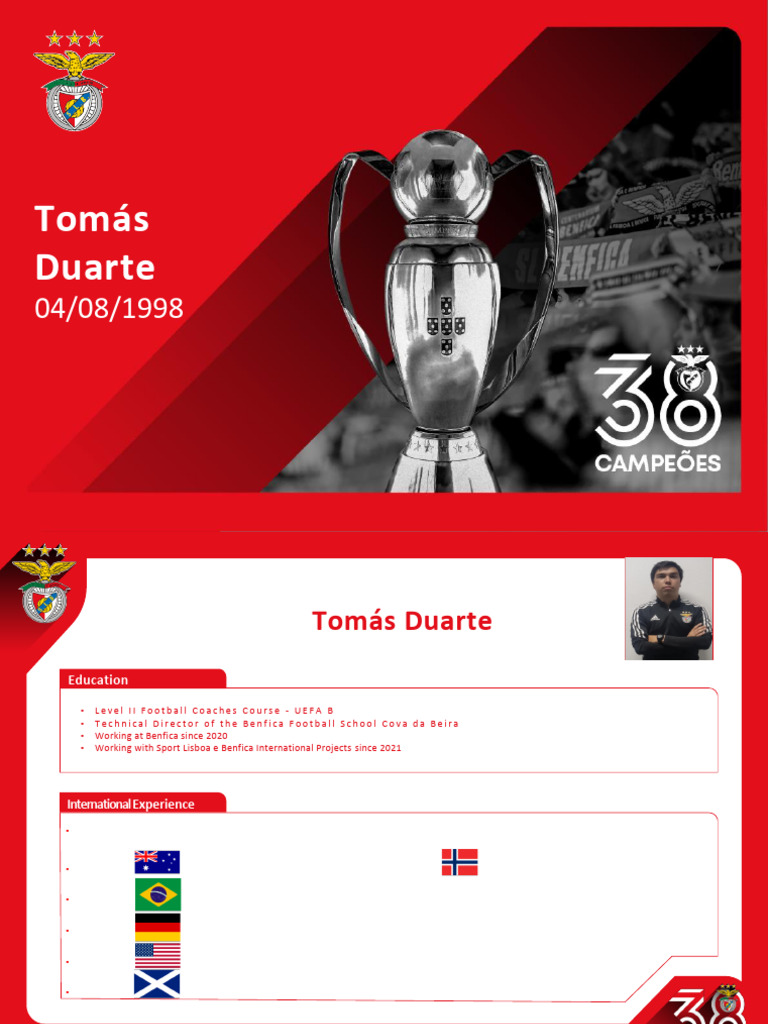 Tomás Duarte: UEFA B Coach Profile | PDF