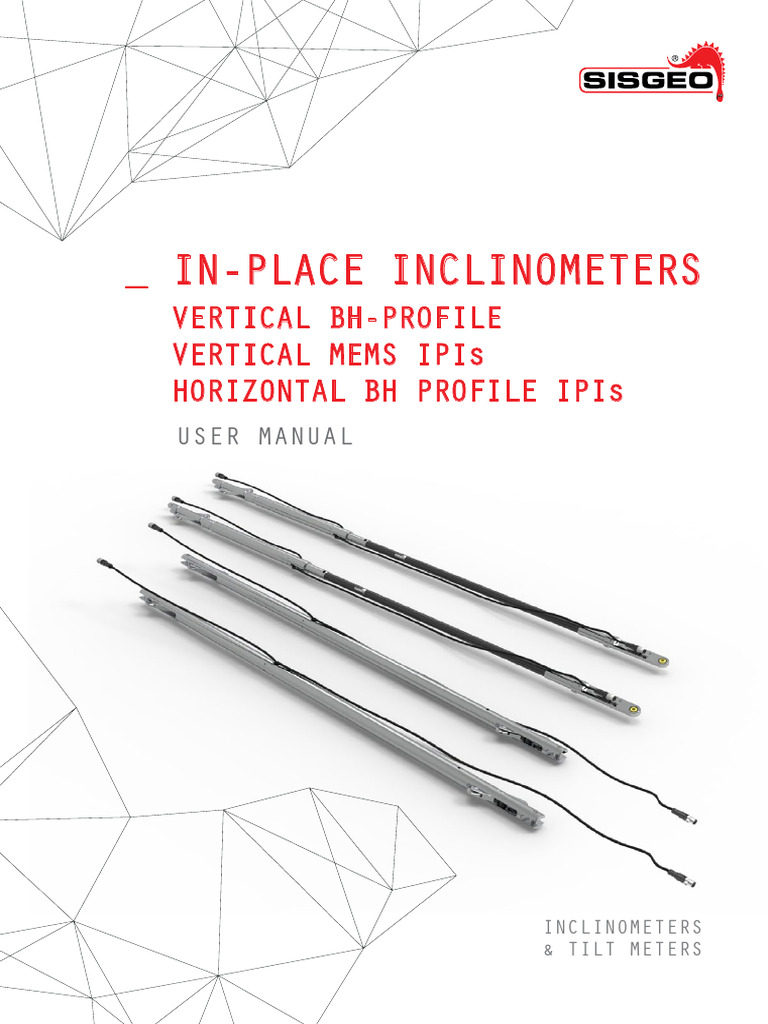 Ipi Bh Inclinometer User Manual - Bh Profile - Ipi - Horizontal Ip | PDF | Electrical Connector ...
