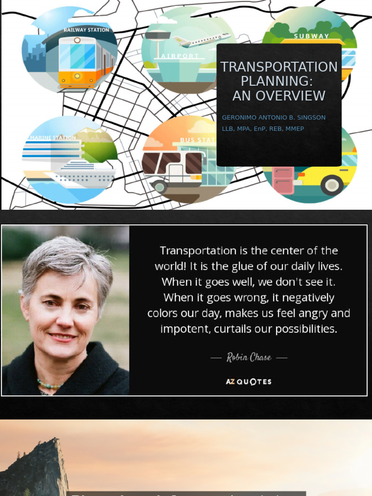 History of Transportation Overview | PDF | Wheel | Urban Planning