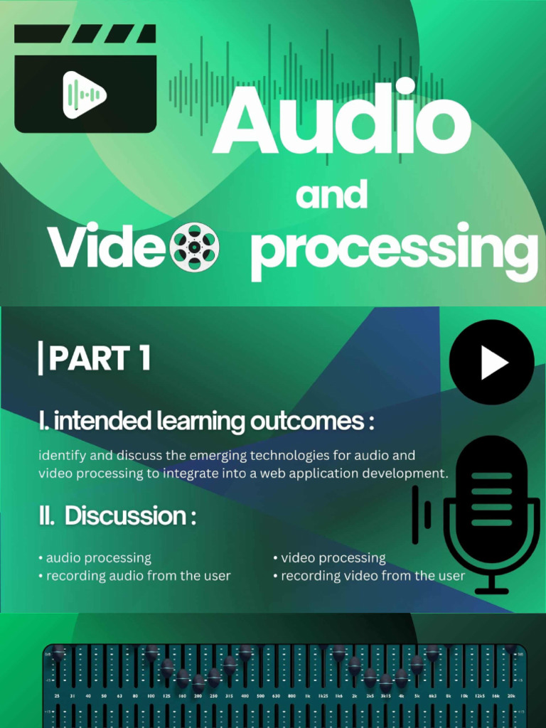 Audio Editing Techniques and Formats | PDF | Data Compression | Mp3