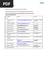 Delhi Police Stations Directory by District | PDF | Delhi