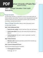 Clexane Dosage Calculation by Weight | PDF
