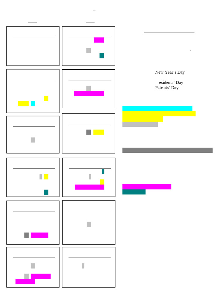 RSU 29 2025-2026 Final Calendar | PDF | The United States | Secular ...