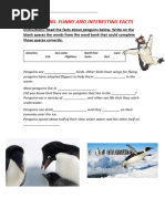 Fact vs Opinion: Penguins Game | PDF