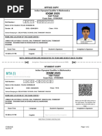 Tallentex 2026_ Admit Card | PDF