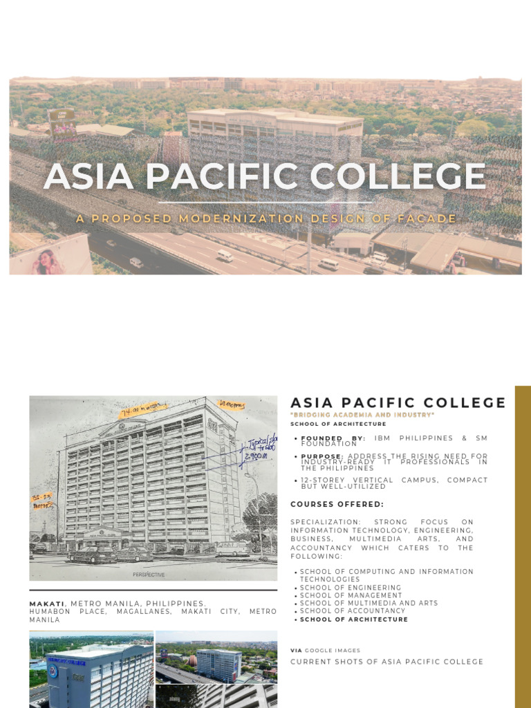Asia Pacific College Campus Overview | PDF | Building Insulation ...