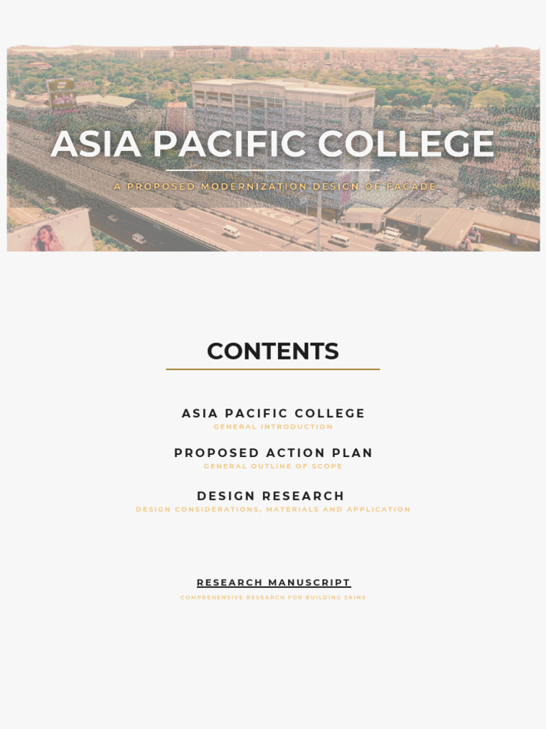 Asia Pacific College Action Plan | PDF | Building Insulation ...