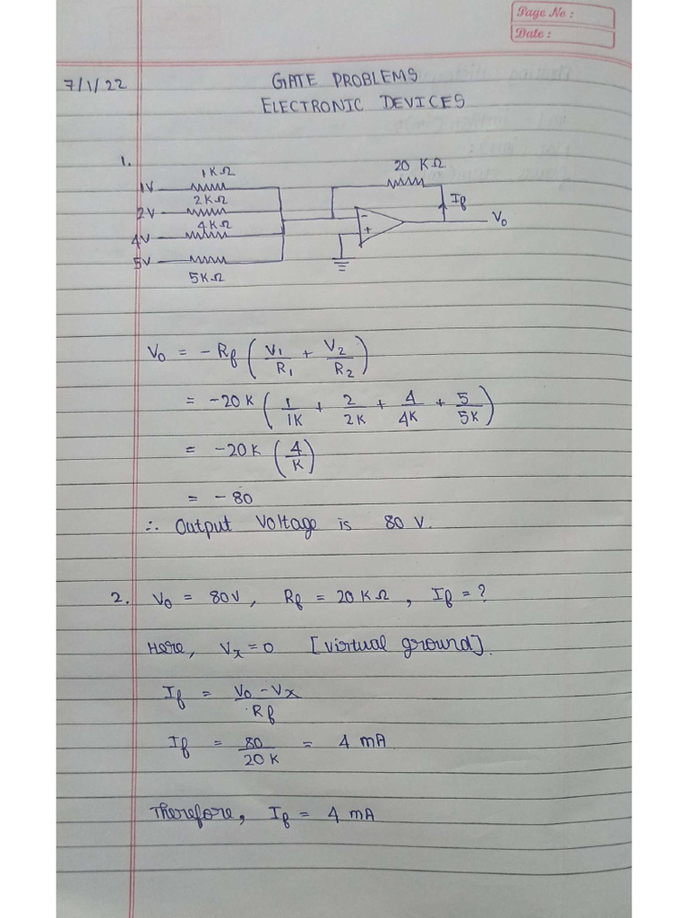 Gate Problems + | PDF