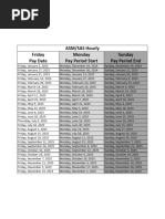PremierFMS 2025 Payroll Schedule IRIS | PDF