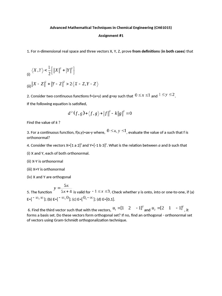 Assignment 1 | PDF