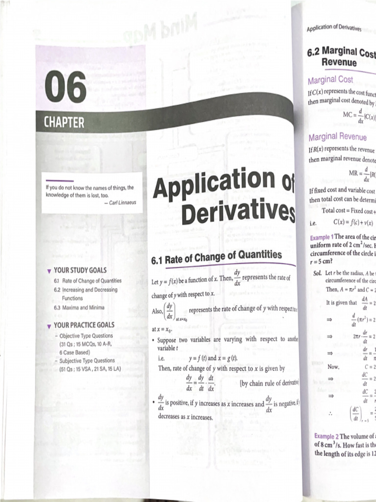Applications of Derivatives | PDF