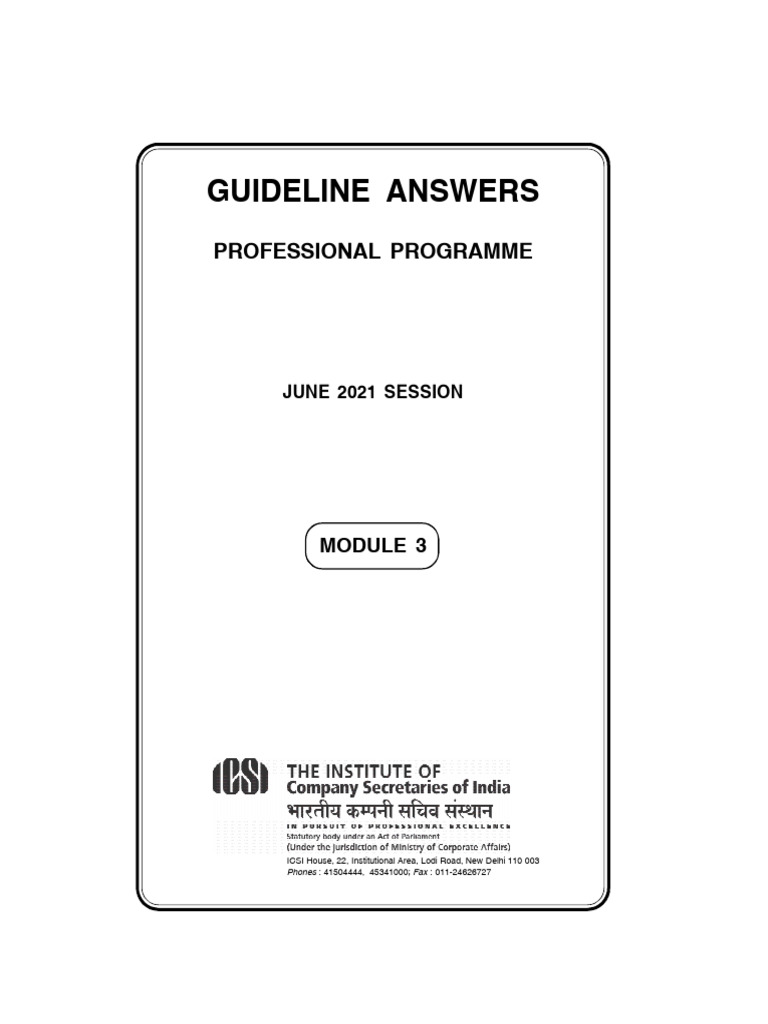 PP Module Iii Os June 2021 Session | PDF | Taxes | Depreciation