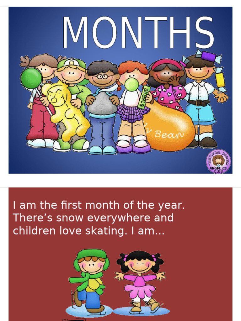 Months of the Year Descriptions | PDF