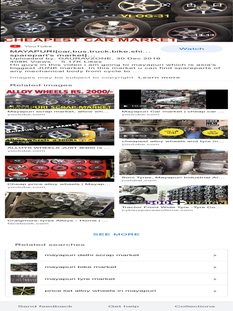 Mayapuri Car Market - Google Search | PDF