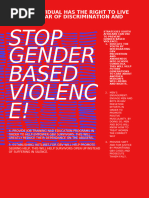 GBV Awareness Poster | PDF