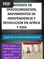 Descolonización de AFRICA Y ASIA | PDF | Descolonización | Indochina Francesa