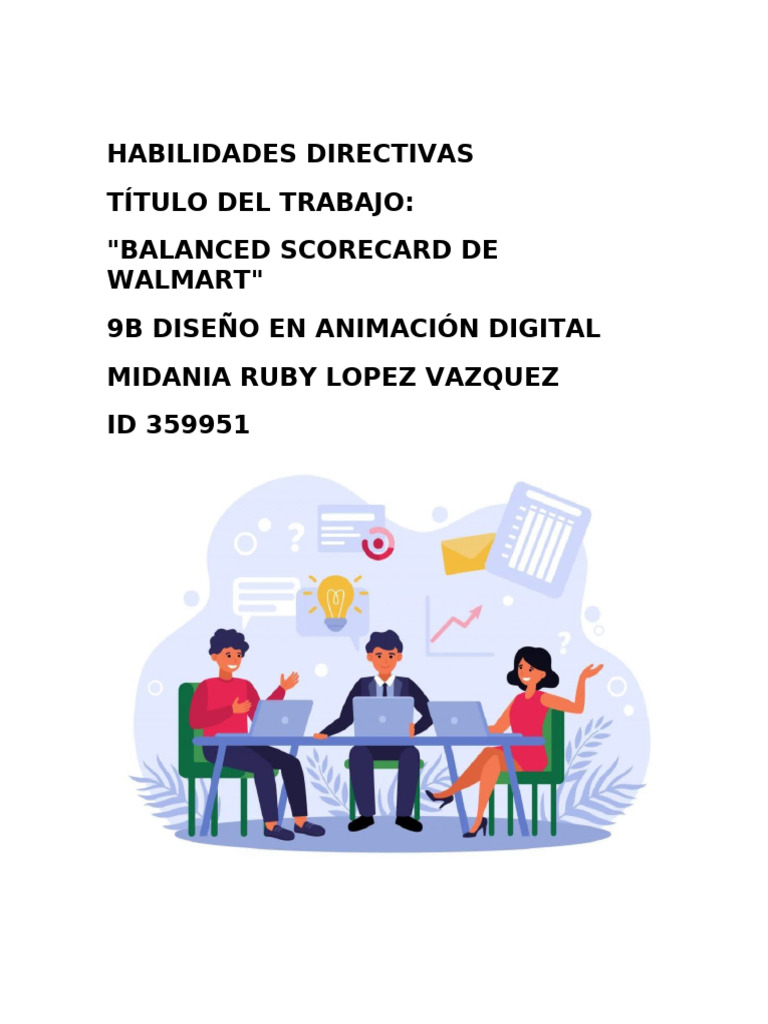 A2 - Midania Ruby Lopez Vazquez PDF | PDF | Walmart | Planificación ...