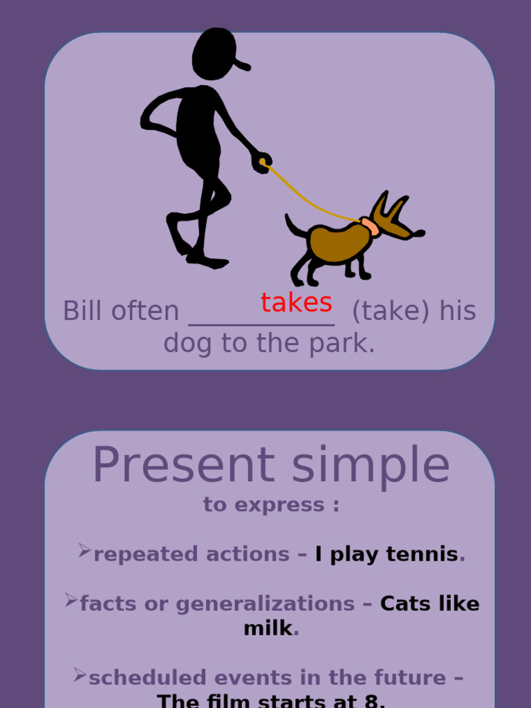Understanding Present Simple Tense | PDF | Verb | Languages