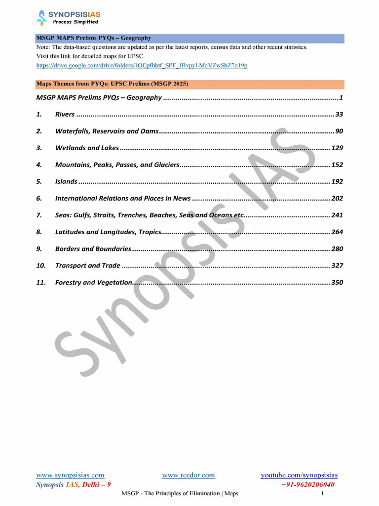 10 MSGP Maps V 5.993 | PDF