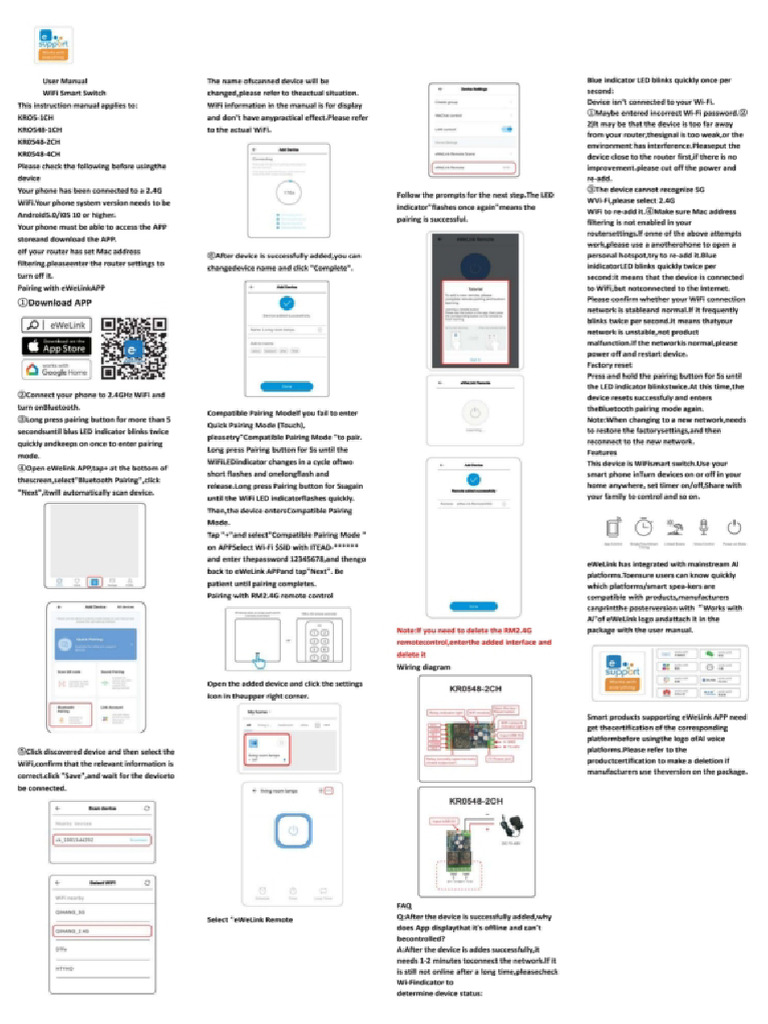 WeLink 2 csatornás vezérlő | PDF