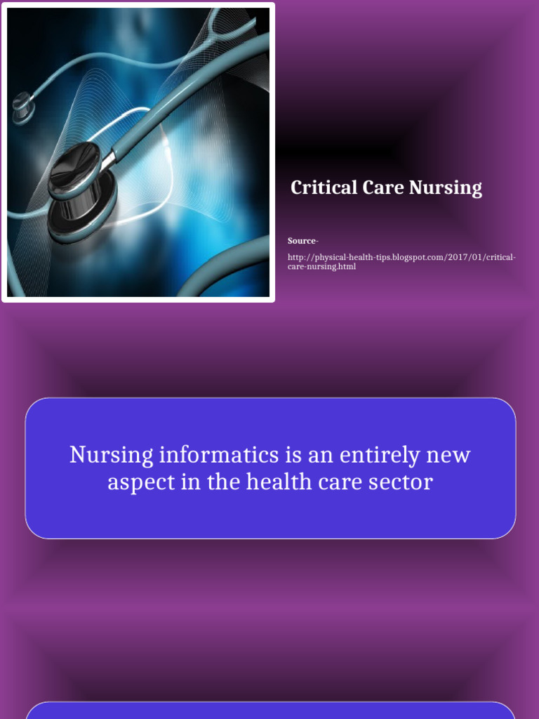 Critical Care Nursing 8754584 | PDF