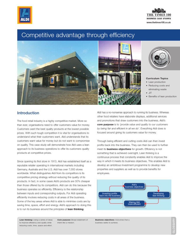 Aldi Edition 16 Full | PDF | Lean Manufacturing | Retail