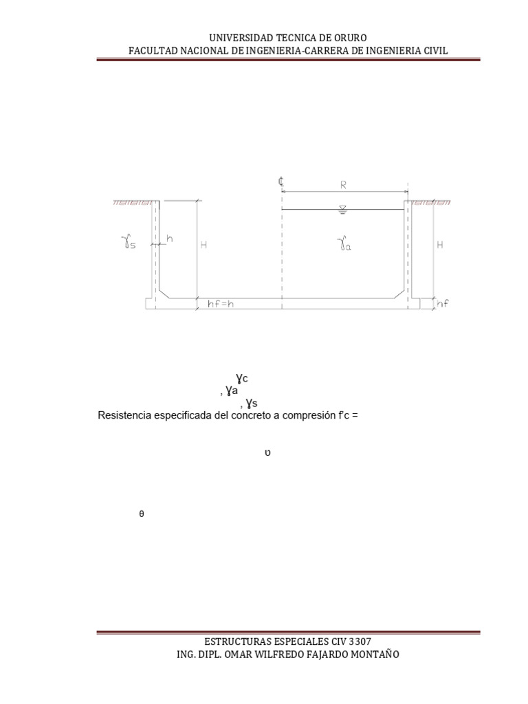 3erp Tanque Circular | PDF