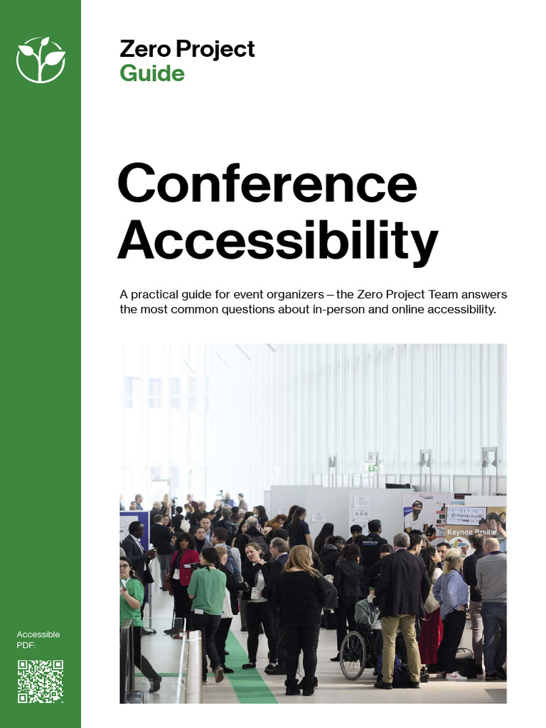 Accessibility Guide for Event Organizers | PDF | Accessibility | Wheelchair
