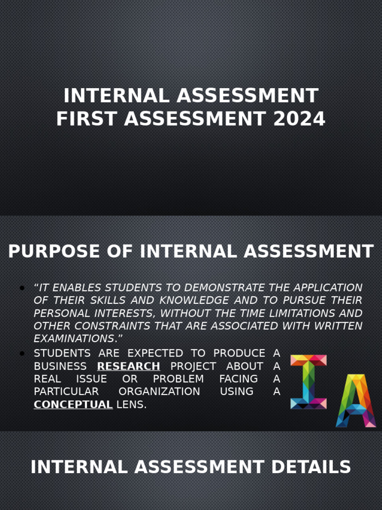 Internal Assesment 2025 | PDF | Science