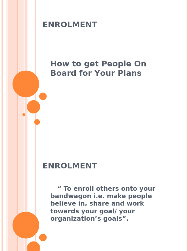 Enrolment | PDF