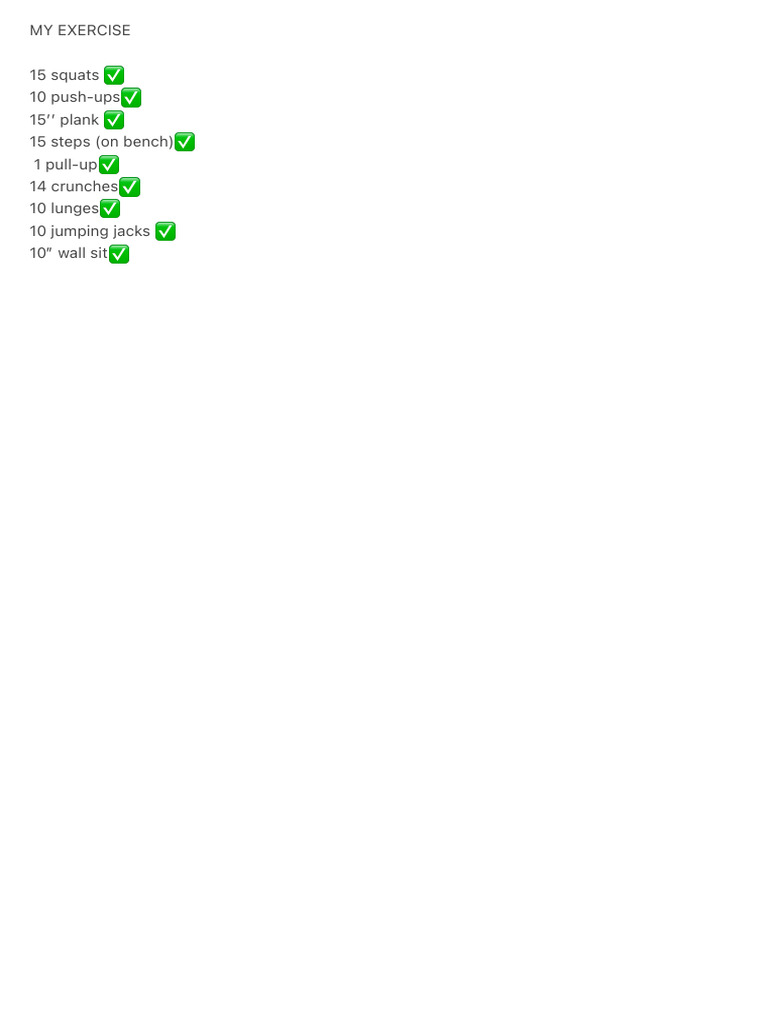 My Exercise 3 | PDF